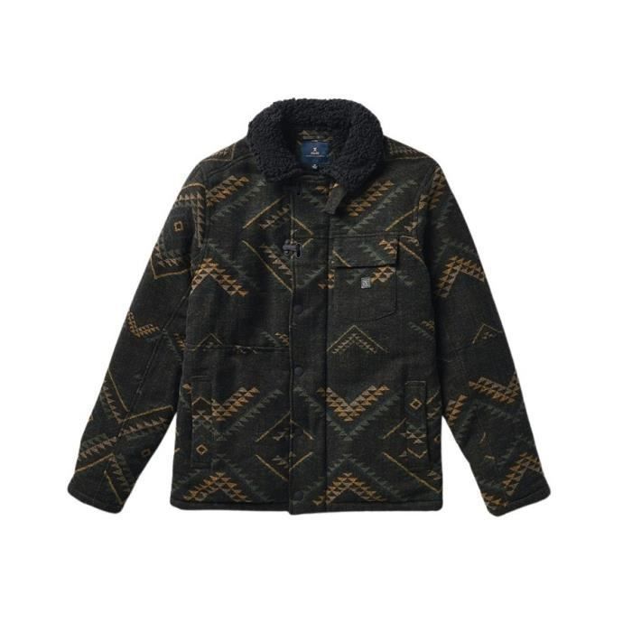 Veste Roark Axeman Manawa Tapu - noir - M - motifs Maoris Black print ...
