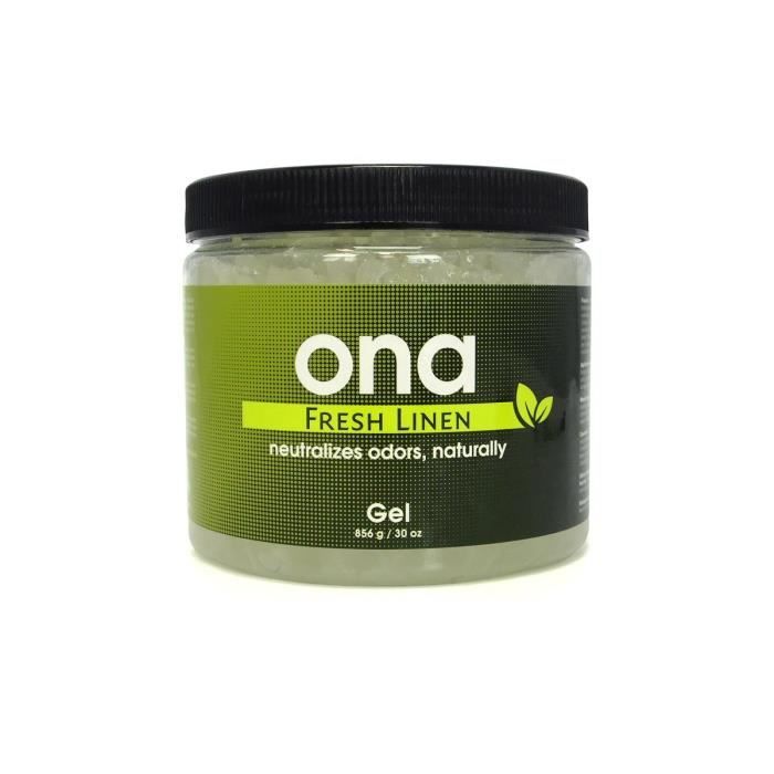 ONA gel Fresh Linen - Neutralisant d'odeurs en pot de 500ml - Cdiscount ...
