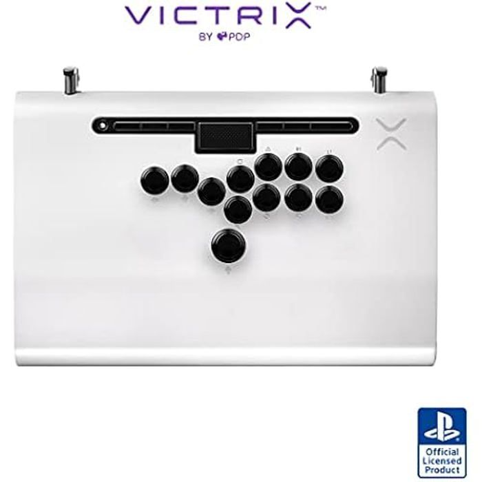 Gamepad - PDP - Victrix Ps5 Pro Fs-12 - Blanc - Filaire - Vibration ...