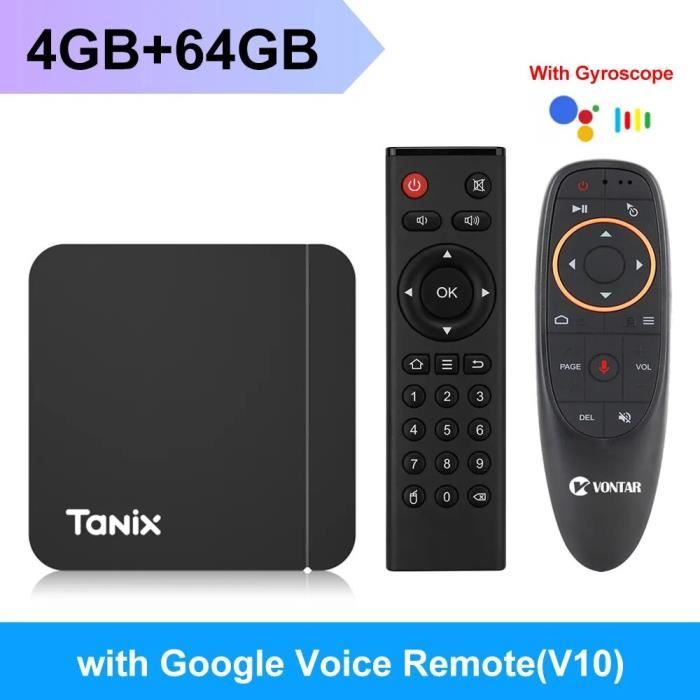 Tanix-W2 Smart TV Box,Android 11,Amlogic S905W2,4 Go,64 Go,Support AV1 ...