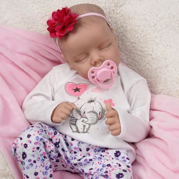 Reborn-Baby-Poupées De Bébé Réalistes Faites À La Main De 17 Pouces ...