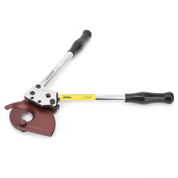 TMISHION Ratchet Cable Cutter Industrial Manganese Steel Wire Cutting ...