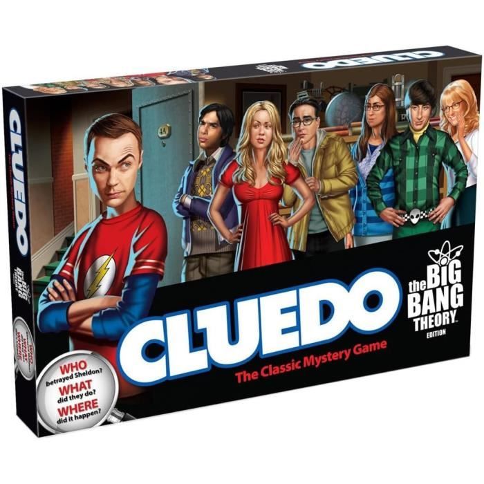 Jeu Cluedo The Big Bang Theory - Version Anglaise - Cdiscount Jeux - Jouets