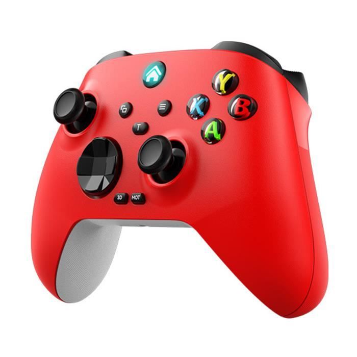 Manette de Jeu Switch à Six Axes - WIRLSWEAL - G11 - Bluetooth - Rouge ...