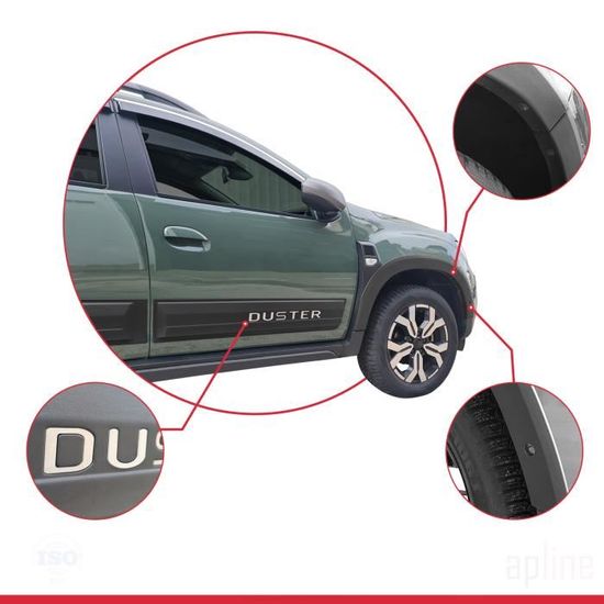 Pour Dacia Duster 2018-2023 Fender Protecteur de Passage de roue Garde ...
