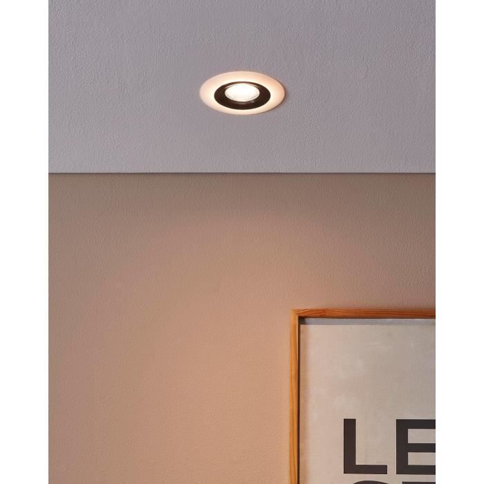 Spot Led Encastrable Calonge, Luminaire Encastré Rond Pour Plafond ...