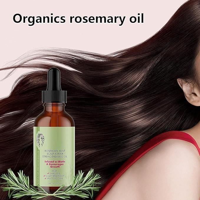 3PCS Rosemary Oil, Huile de Romarin pour Cheveux,Rosemary Oil for Hair Growth et Maintient les ...
