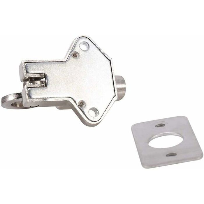 Verrou À Loquet, Serrure en Aluminium De Sécurité Anneau De Ressort ...