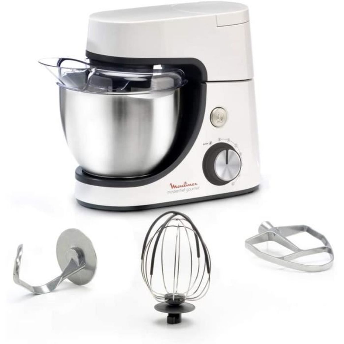 Moulinex Masterchef Gourmet Robot Pâtissier 1100W et 8 Vitesses ...