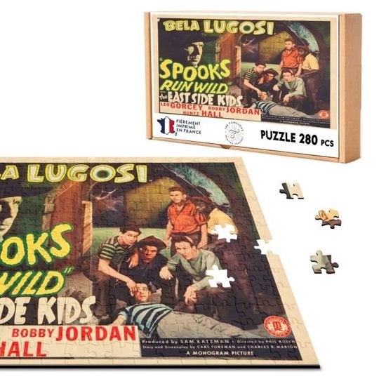 Puzzle Classique - FABULOUS - Spook Run Wild Cinéma Vintage - 280 ...