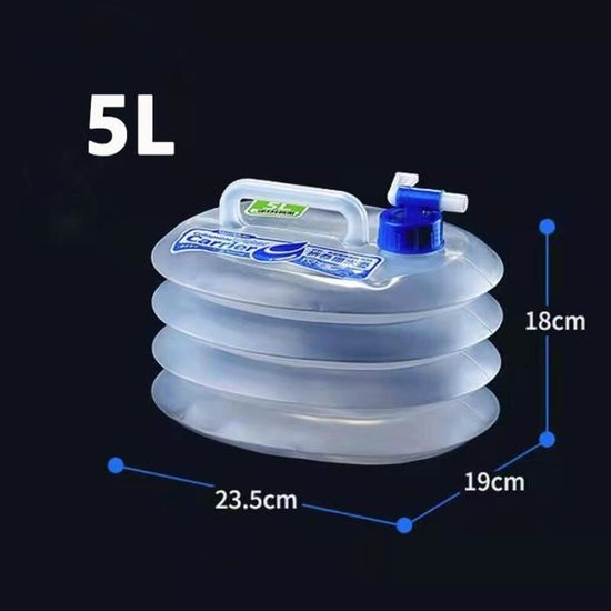 SAC D'HYDRATATION,3--Sac'eau pliable pour l'extérieur, Camping, conteneurs'eau pliables ...