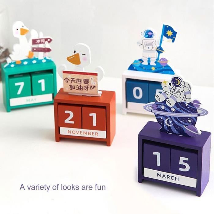 CALENDRIER - BLOC EPHEMERIDE Dioche Calendrier en bois Calendrier ...