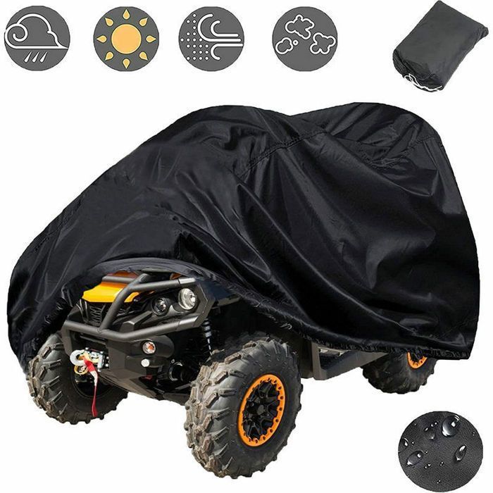 Housse de protection - Non spécifié - Quad - Imperméable - Anti-UV - 210D 210*120*115cm ...