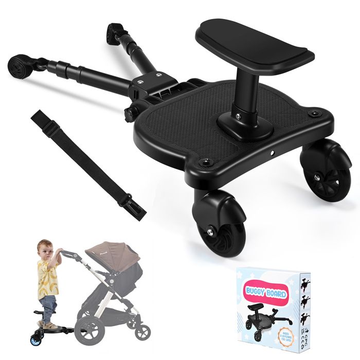 Planche Poussette Universelle Portable Kiddy Skate - avec Sangle ...