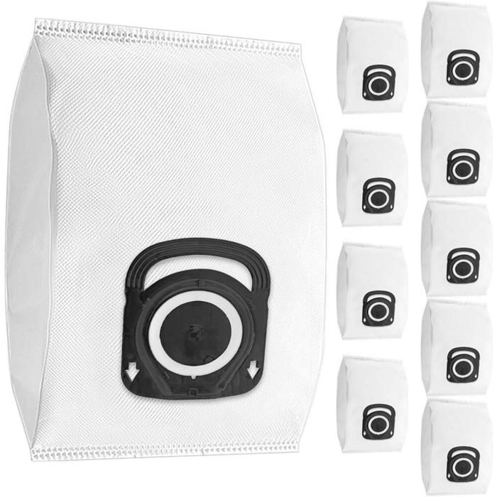 10 Sac pour Aspirateur Rowenta Silence Force Hygiène Compact Power X ...