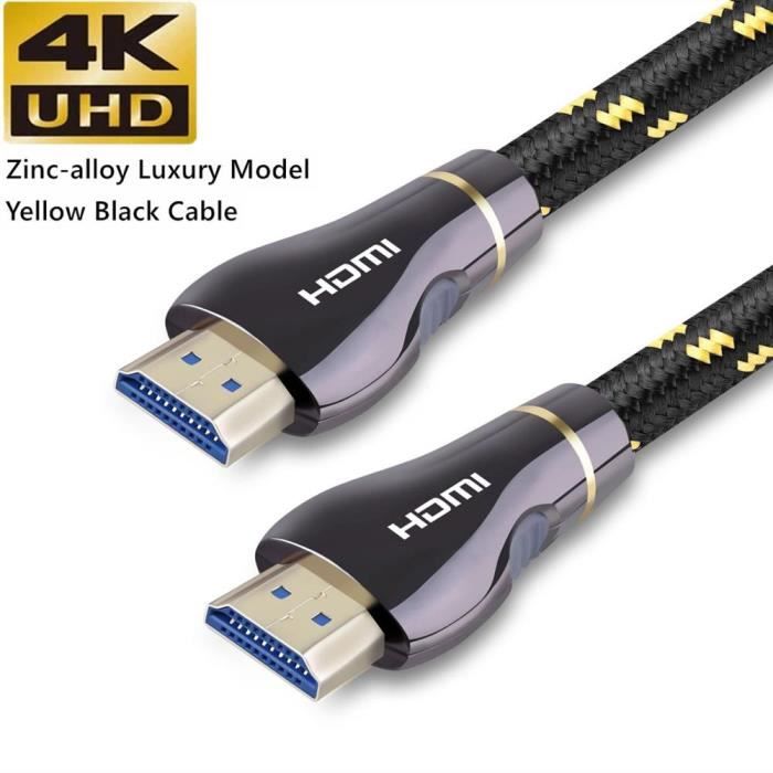 3m - Ultra Clear HDMI 4K - Câble HDMI 4K 60HZ compatible V2.0, câble ...
