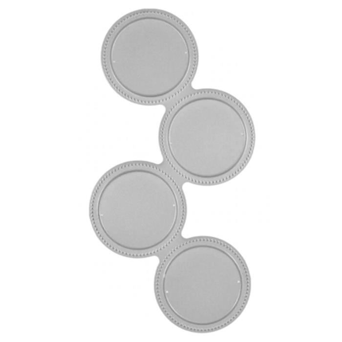 Gabarit de découpe,Matrices de découpe en métal à cadre rond pour ...