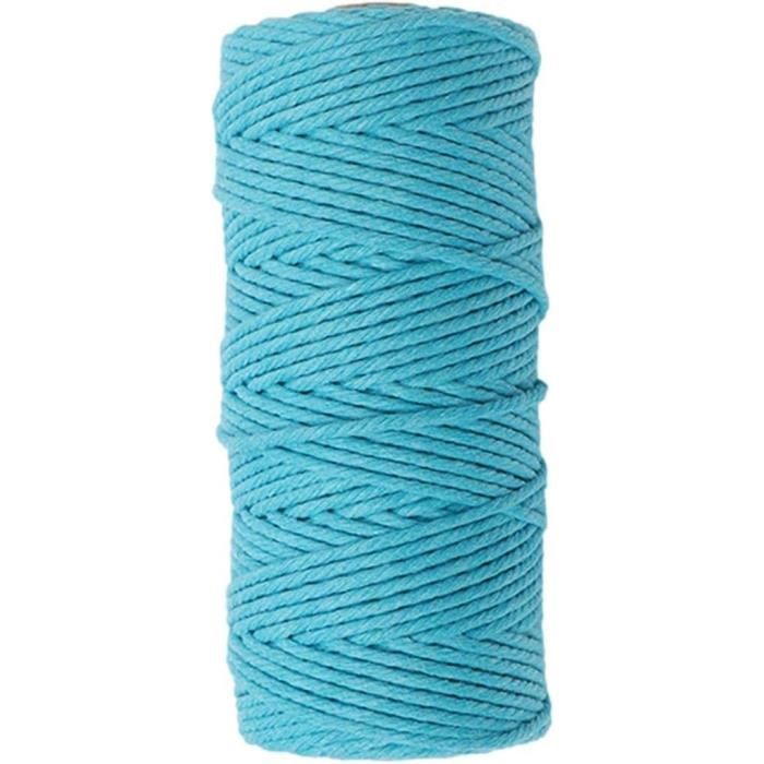 Tissage De Corde De Coton, Cordon De Coton Naturel De 3 Mm Corde À ...