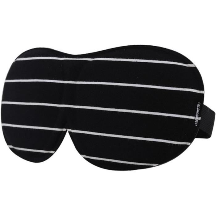 Masque Sommeil Nuit Yeux Femme Homme Sillon Mignon Fantaisie Coton ...