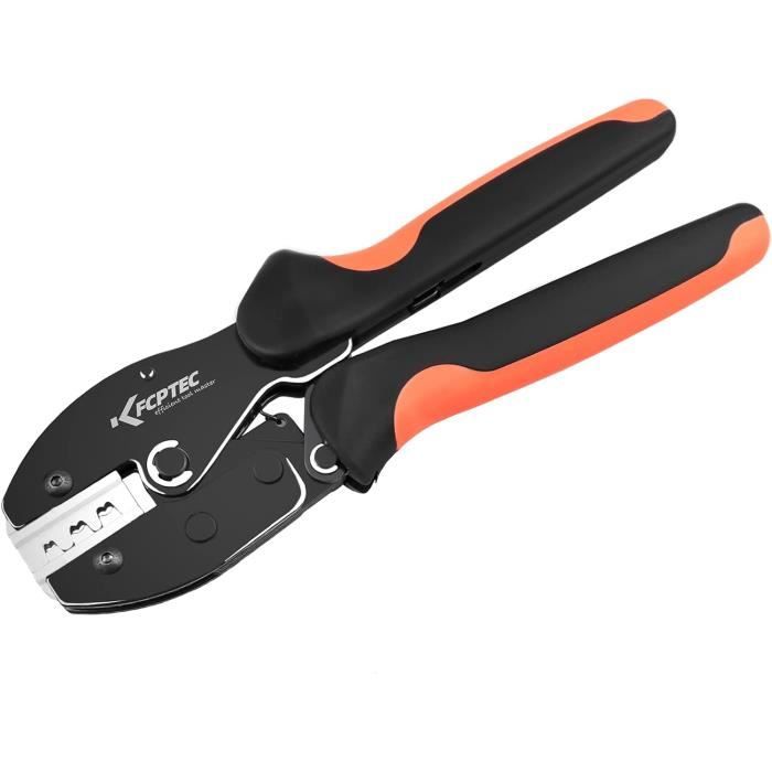 Pince À Sertir Solaire À Cliquet - Outils De Sertissage Pour Connecteur Mc4-Panneau Solaire 2,5 ...