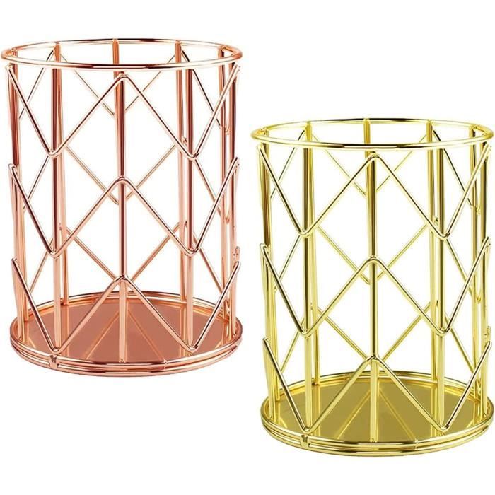 LI-2 Pcs Porte-Stylo de Mode Pen Pot à Crayons Papeterie de Stockage ...