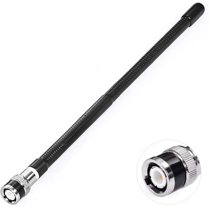 Antenne CB Fouet Souple Antenne Radio CB 27MHz Connecteur Mâle BNC ...