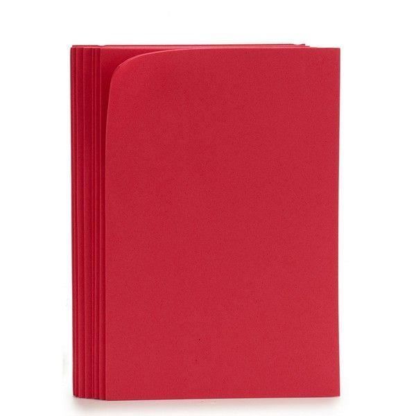 Pincello Papier Rouge Feuille de Mousse (30 x 2 x 20 cm) (10 Pièces ...