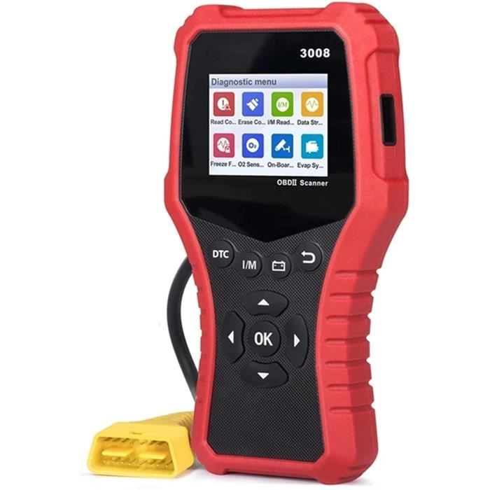 Scanner De Diagnostic De Voiture OBD2 Scanner Check Engine Battery Auto ...