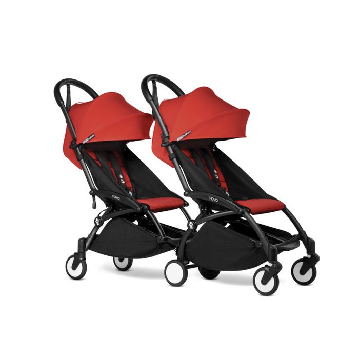 BABYZEN - Poussette YOYO² + CONNECT Pack 6+ Rouge / cadre noir BABYZEN ...