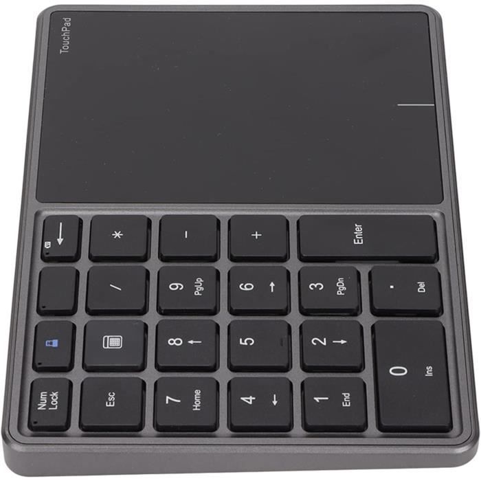Clavier Numérique Sans Fil Avec Pavé Tactile, Clavier Bluetooth Sans Fil Portable Ergonomique Et ...