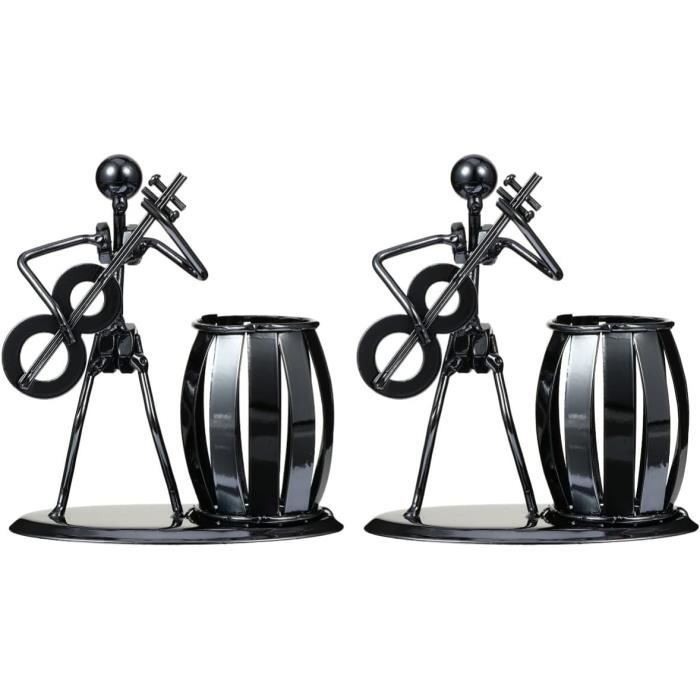 2 Pièces Porte-Stylo Support En Métal Pour Pinceaux De Maquillage Porte ...