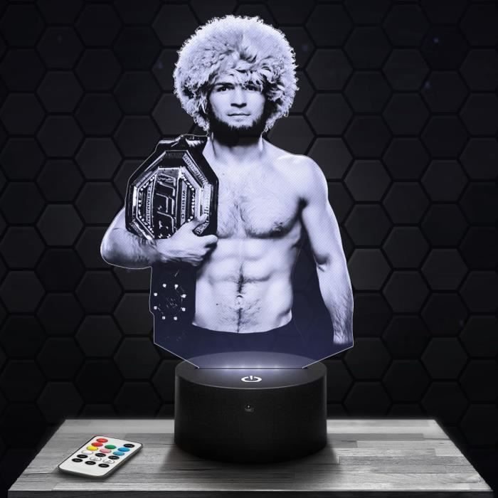Lampe De Chevet K.Nurmagomedov The Eagle Mma Décoration Arts Martiaux ...