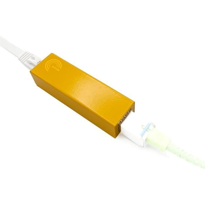 Lot De 1 Mini Convertisseur Fibre Ethernet, Convertisseur Rj45 Gigabit ...