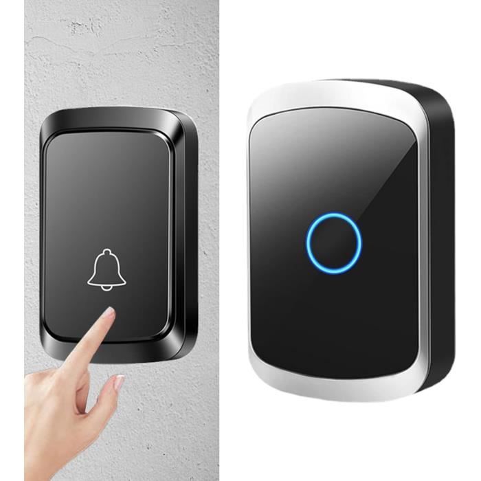 Sonnette Sans Fil - Sonnette Étanche Pour La Maison, Mini Sonnette De ...