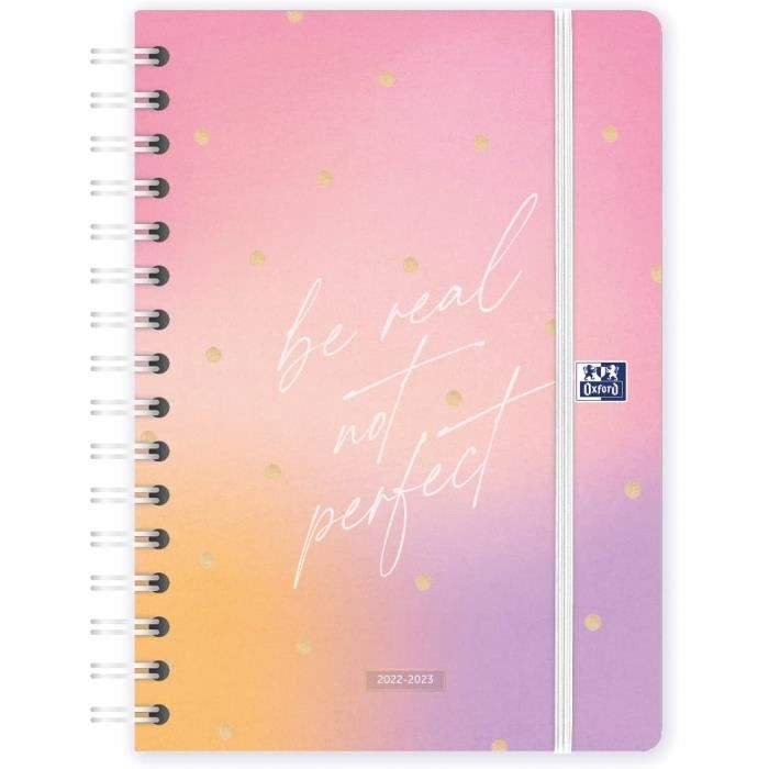 , Agenda 2022 2023 Semaine Vista, A5 (15 x 21 cm), Couvercles ...