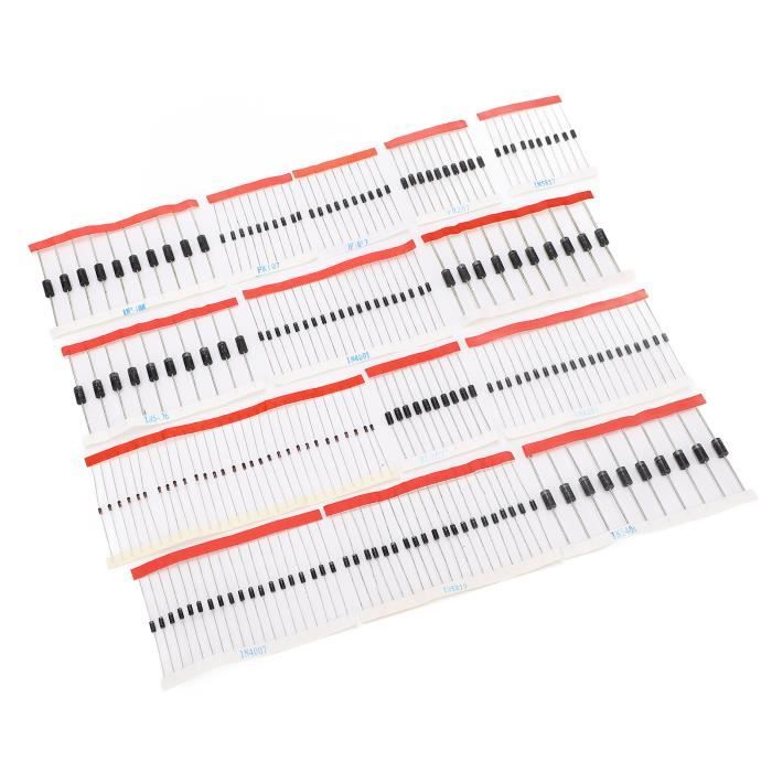 RHO-diode de redressement Kit Assorti de Diodes de Redressement 200PCS ...