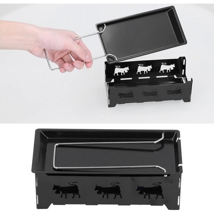 Four à Fromage, Grilles de Fromage Noir Grilles de Contact Raclette de ...