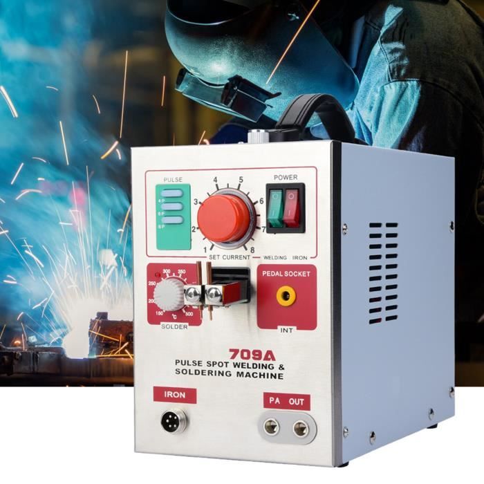 YOSOO Poste à souder par points 3.2kW pour batterie lithium 18650 - Machine de soudage et de ...