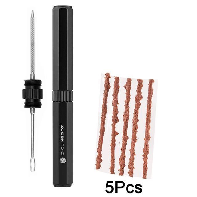 KIT REPARATION PNEU,Black 5pcs tape--Kit'outils de réparation de pneus ...