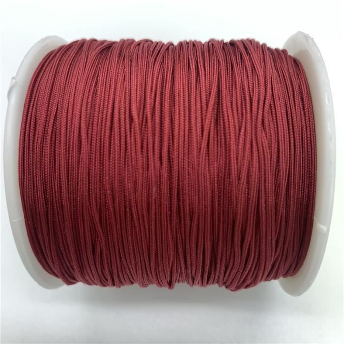 28 -Bobines de fil nylon tressé,lot de 10 canettes de 10 yards,et 0.8mm ...