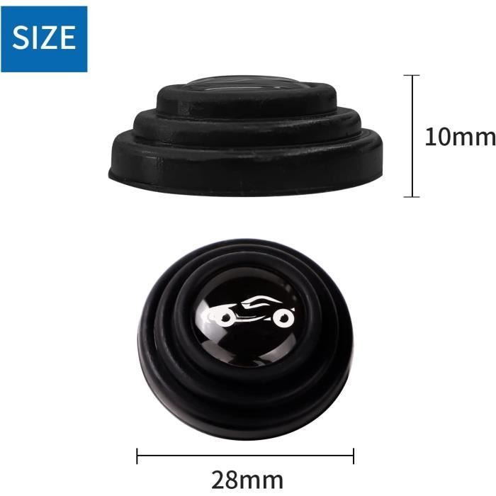 Tampon Anti-Silicone pour Porte de Voiture, 8 pièces Joint Tampon Anti ...