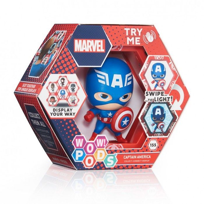 Figurine de collection - Captain America - 10,2 cm - Intérieur - Mixte ...