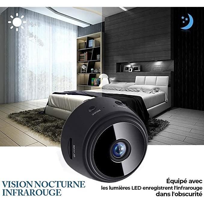 Camera Espion - SPECOOL - HD 1080P - Vision Nocturne - Détection de ...