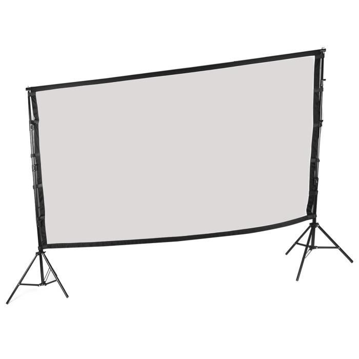 Écran de projection 120 pouces - HURRISE - Double trépied - HD anti ...