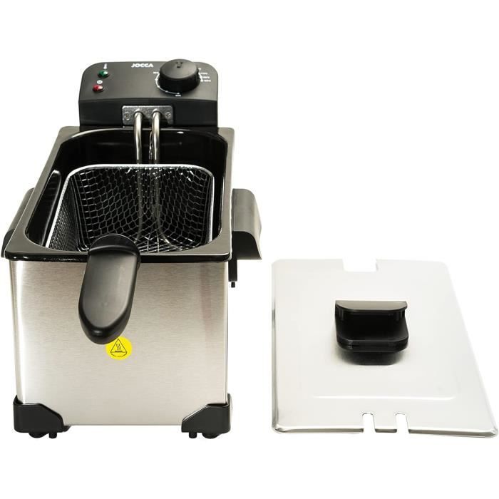 Friteuse Electrique Inox Cuve Amovible | Friteuse Huile Semi ...