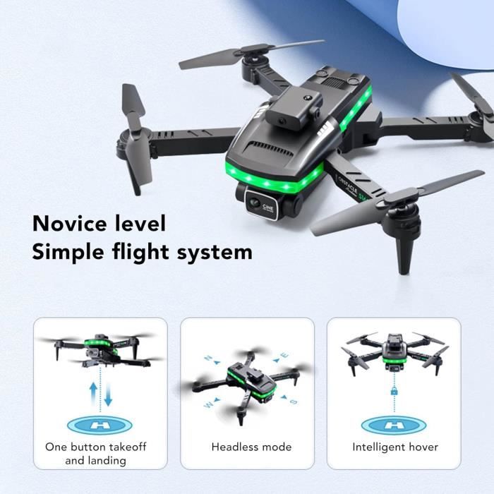 S162 Rc Drone Pliable, Pocket Rc Quadcopter Avec 4K Hd Fpv Double ...