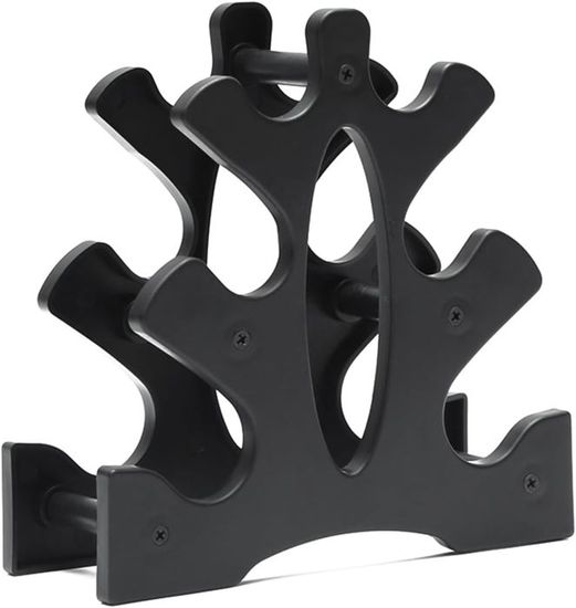 Petit support d'haltères à 3 niveaux en plastique - Support de ...