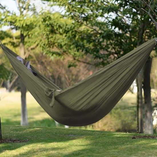 Lit suspendu suspendu pour camping-car avec hamac (vert olive)-CHE ...