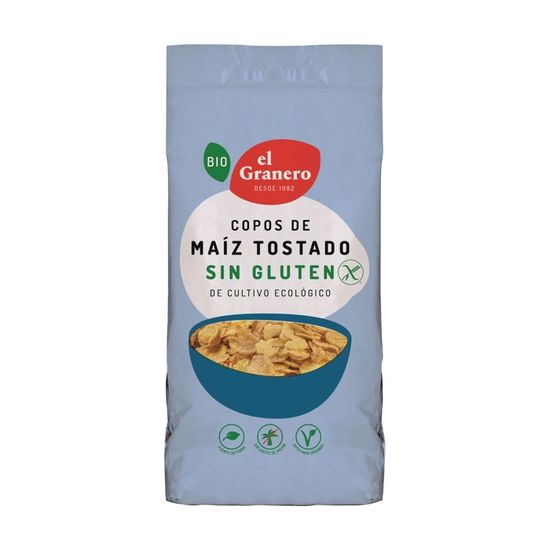 EL GRANERO INTEGRAL - Flocons de maïs grillés bio sans gluten 200 g ...