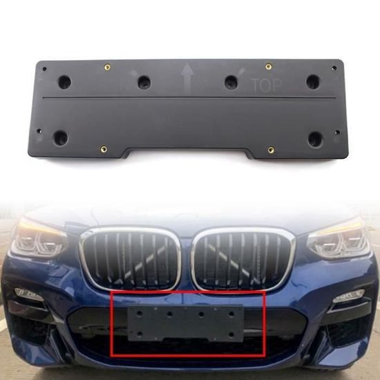 Equipement auto,Support de plaque d'immatriculation avant, pour BMW G08 ...